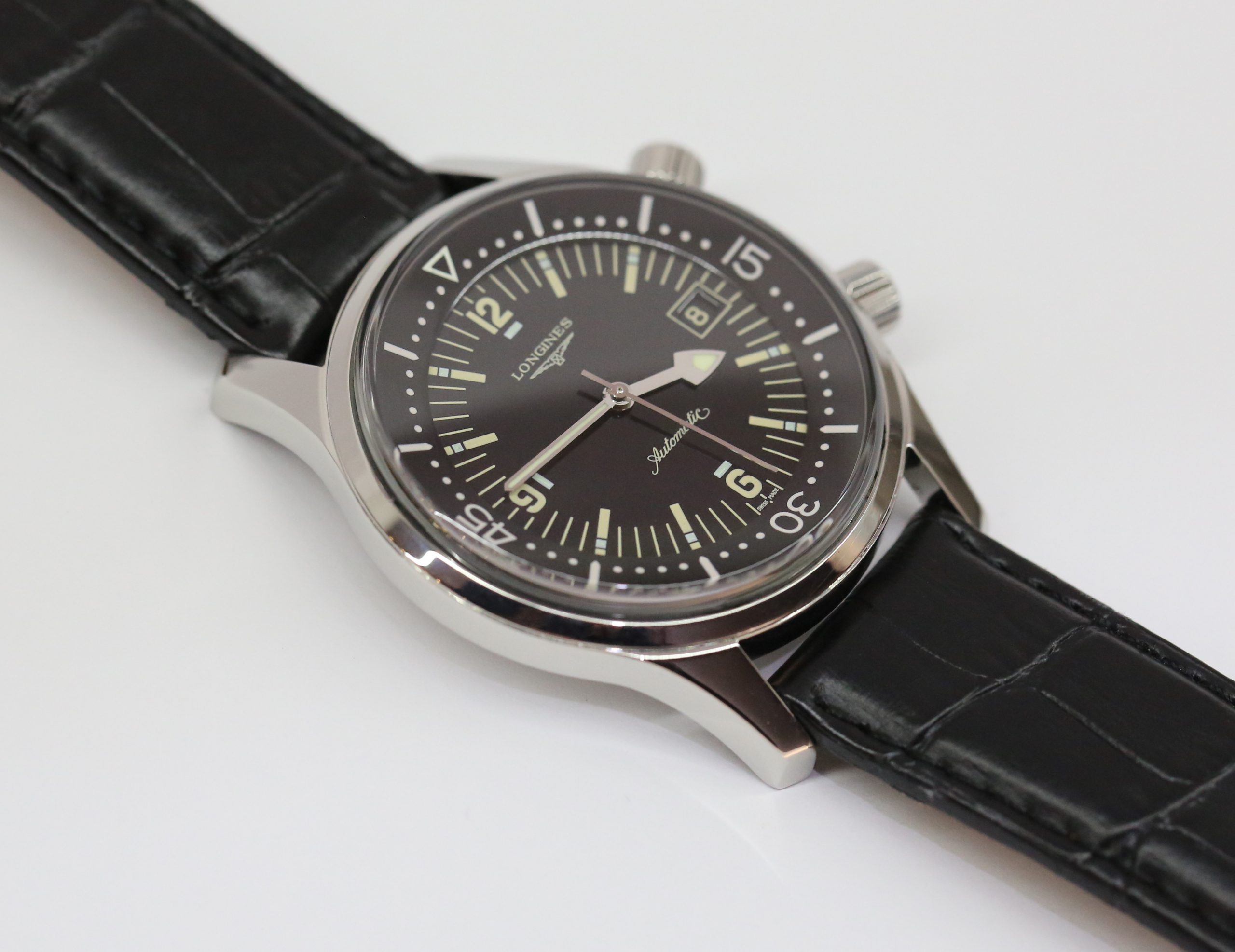 Longines Legend Diver Date 42mm Automatic, in Stainless Steel on a ...
