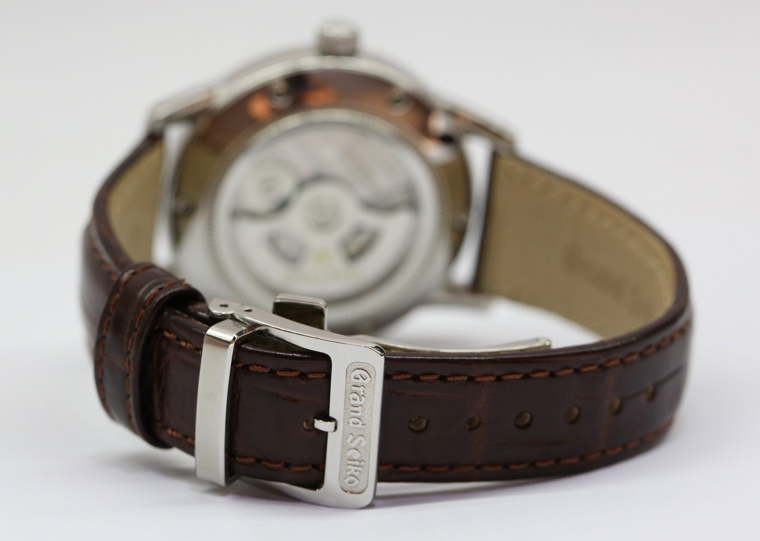 Grand Seiko GMT Automatic Stainless Steel on Strap, Ivory Index Dial ...
