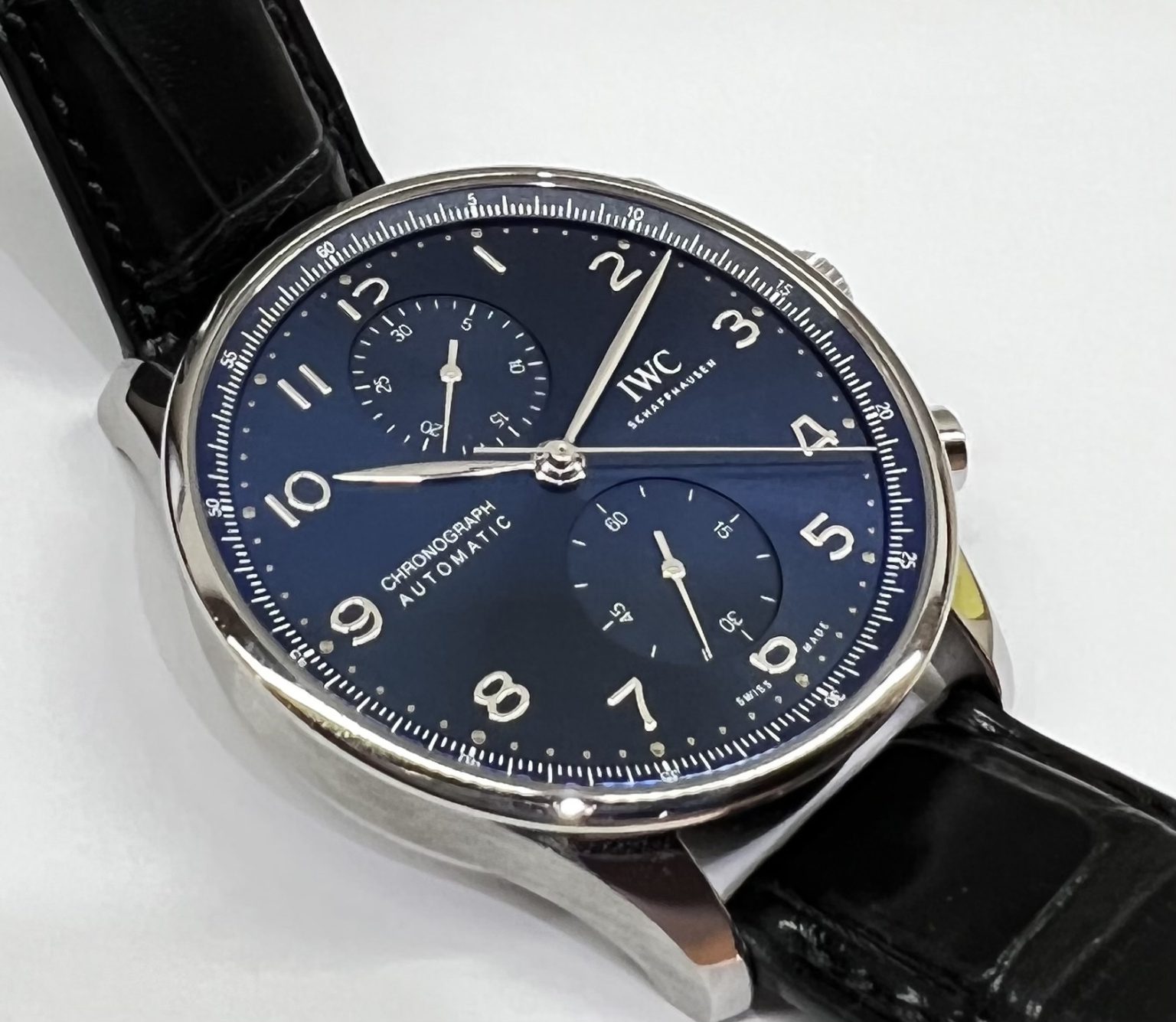 IWC International Watch Co Schaffhausen Portugieser chronograph Ref ...