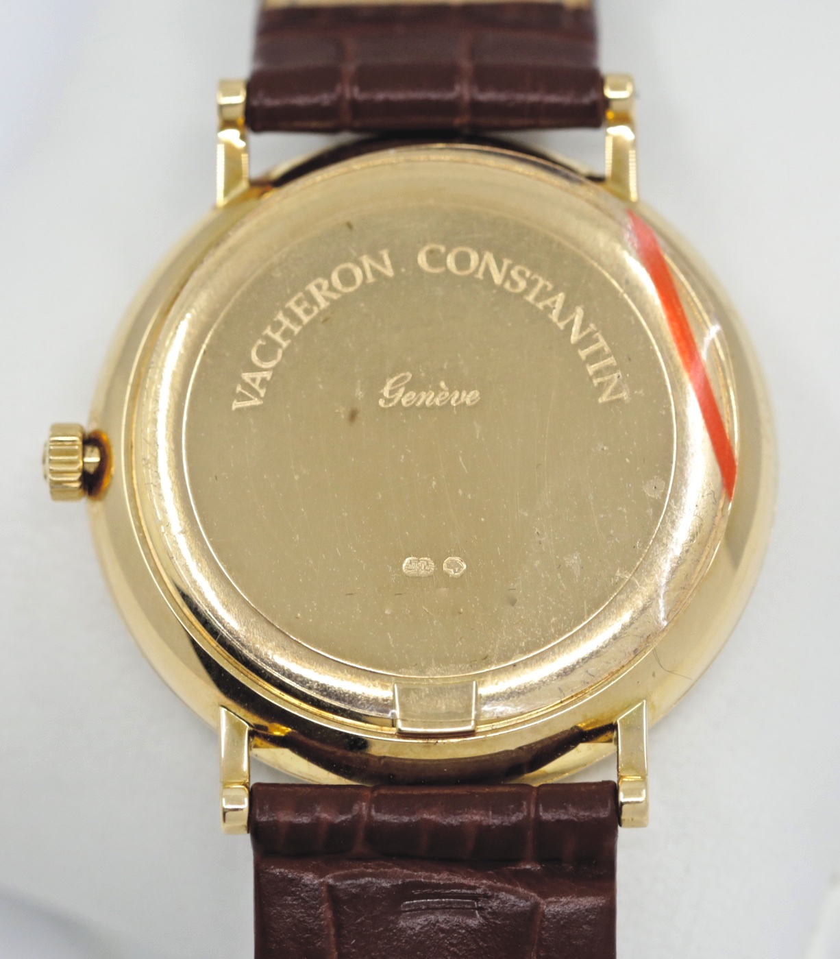 Vacheron Constantin Patrimony, 18ct Yellow Gold, Silver Guilloche Dial ...