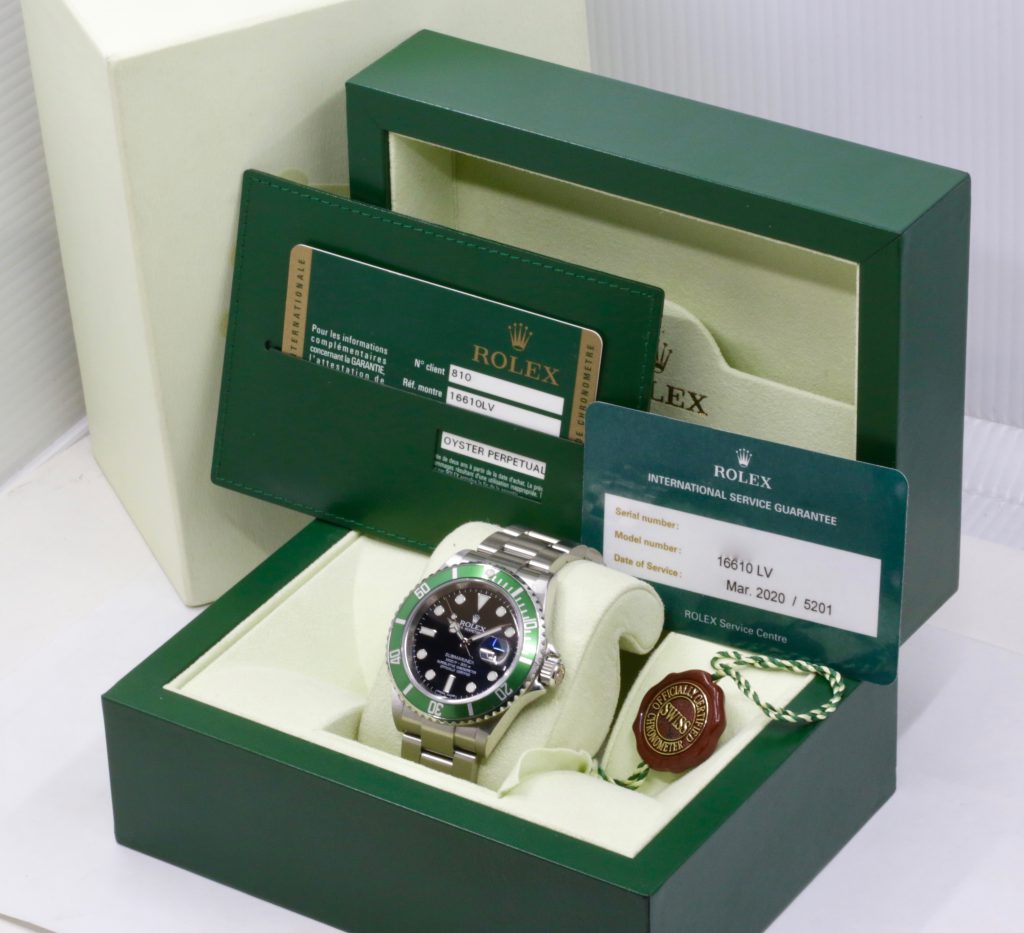 Rolex Submariner Date "Kermit", Stainless Steel, Green Bezel, Black ...