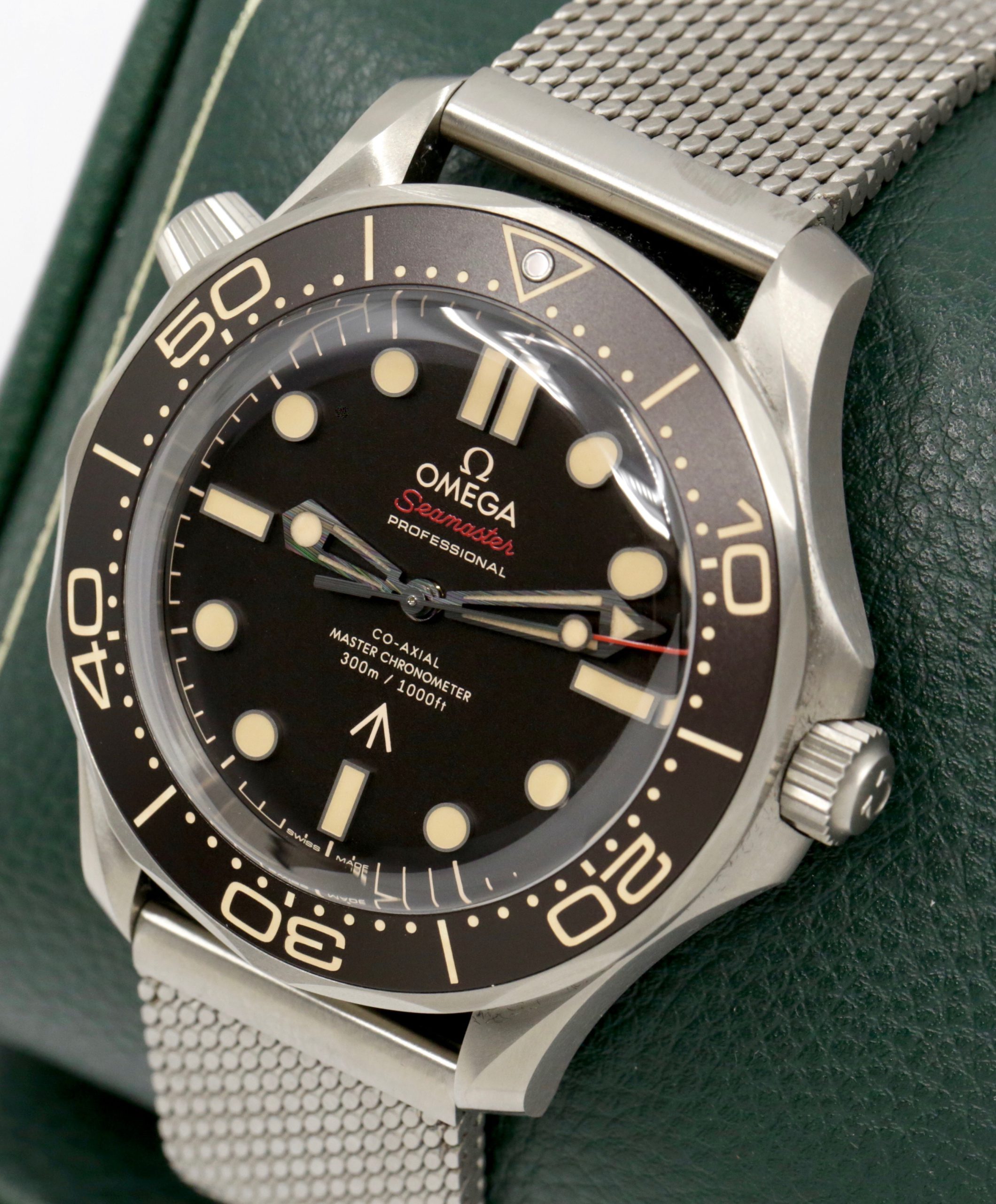 Omega Seamaster 300M, "No Time to Die" 007 Bond Edition, in Titanium ...