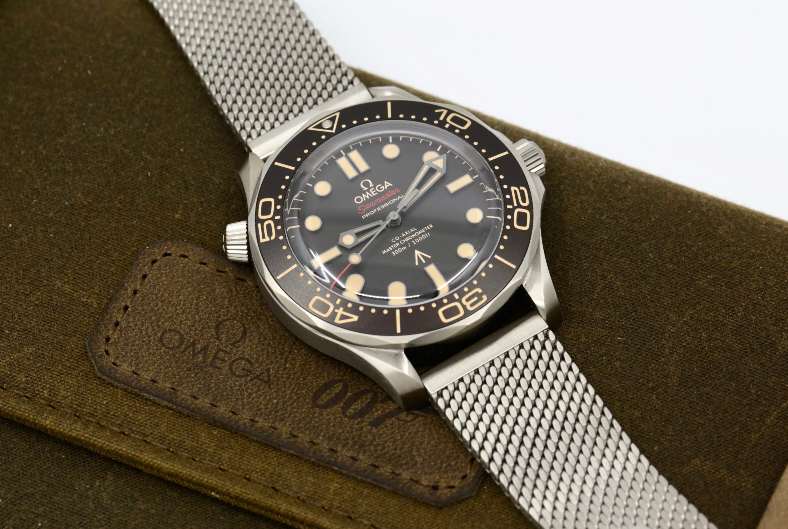 Omega Seamaster 300M, "No Time to Die" 007 Bond Edition, in Titanium ...