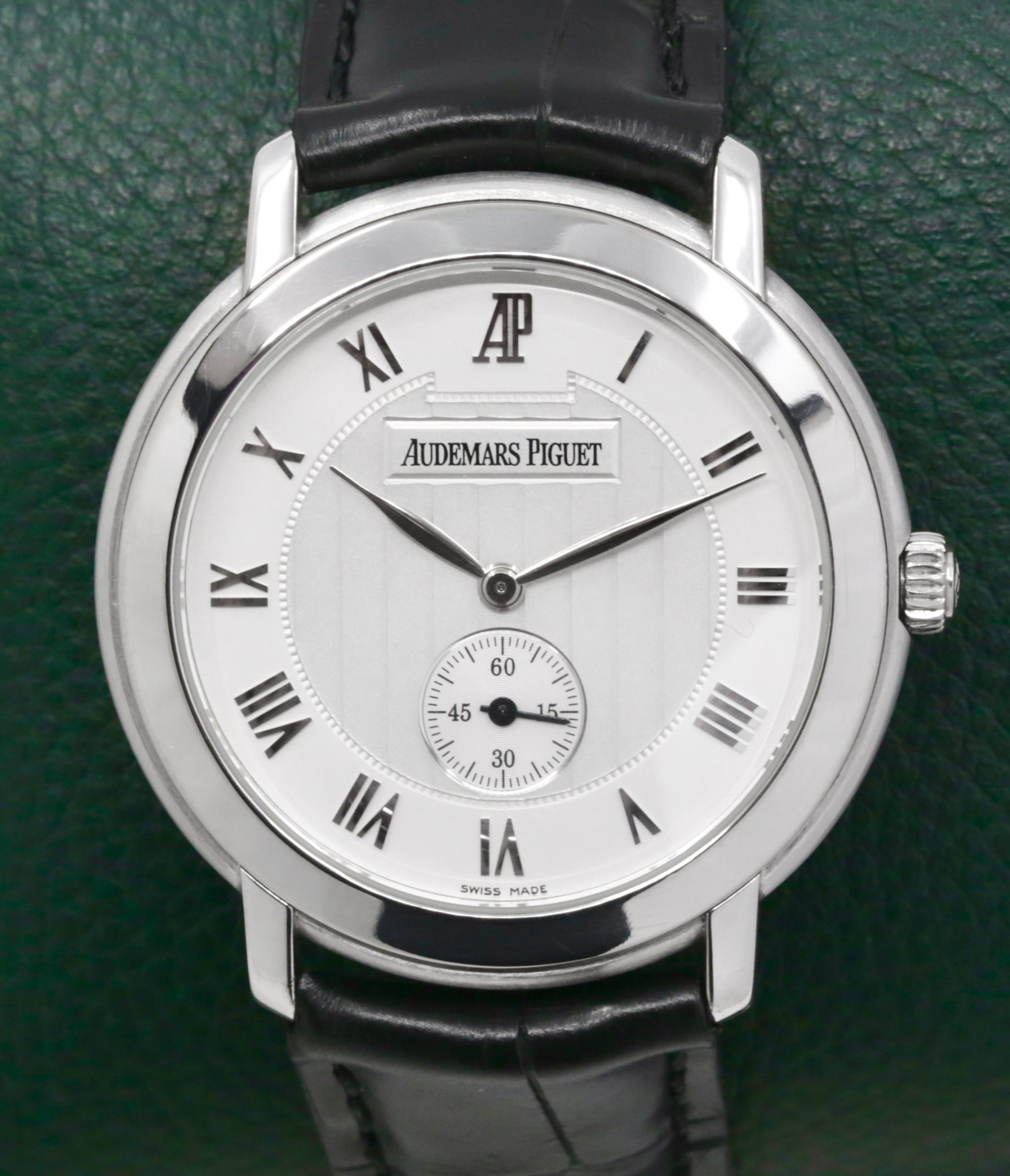 Audemars Piguet Jules Audemars in 18ct white gold, silver dial with ...