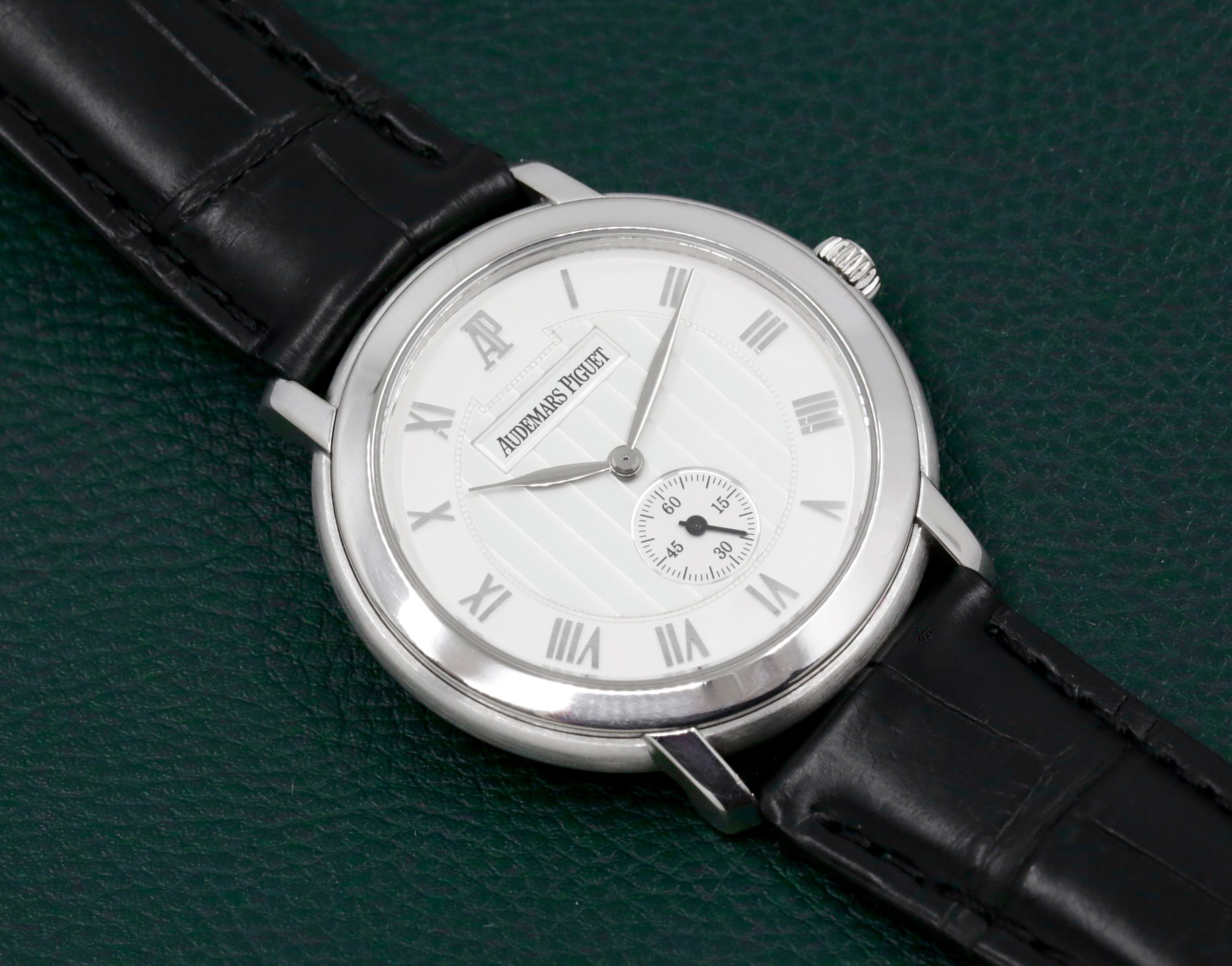 Audemars Piguet Jules Audemars in 18ct white gold, silver dial with ...