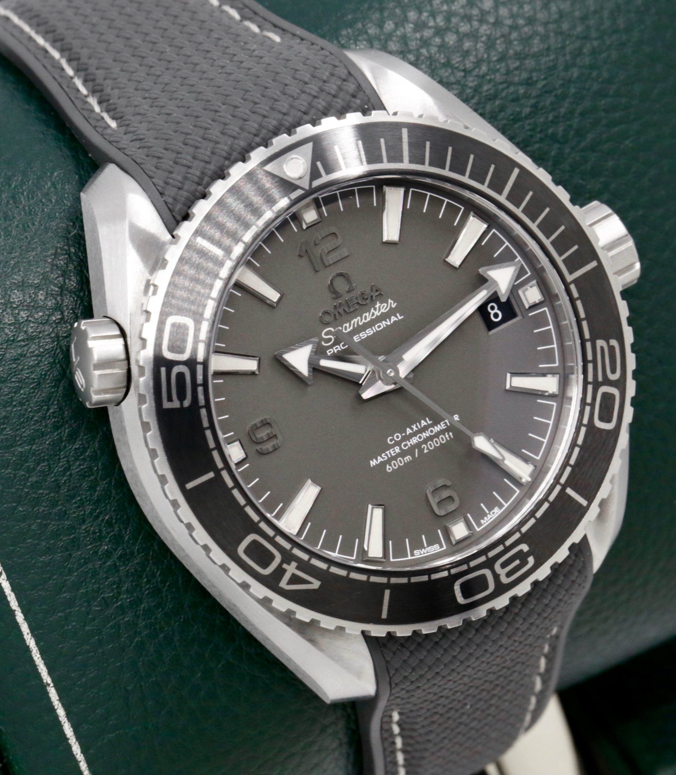 Seamaster Planet Ocean 600M in Stainless Steel, 43.5mm, Grey Arab Index ...