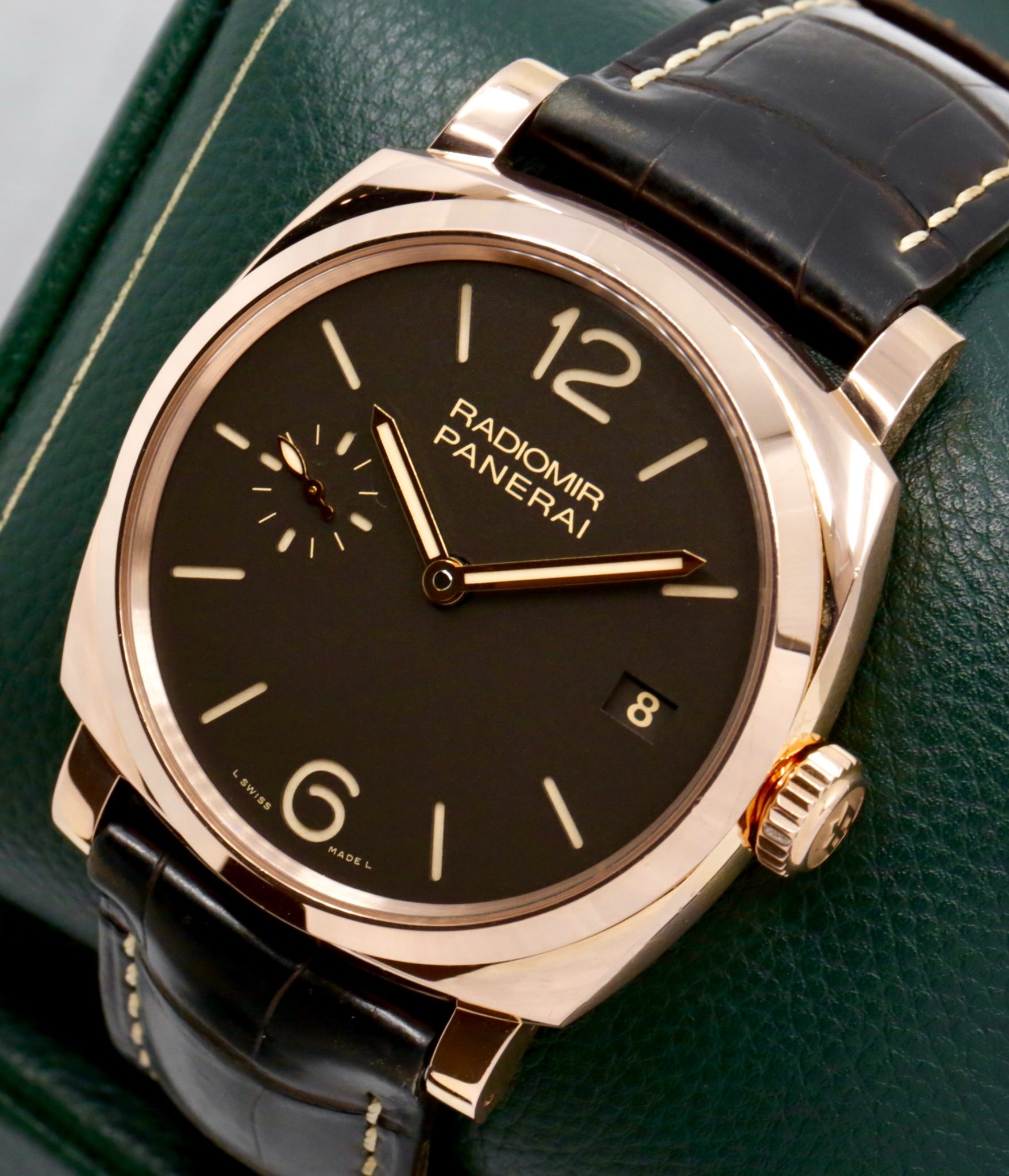 The Panerai Radiomir 1940 3 Days Oro Rosso, 47mm, Limited to 500 pieces ...