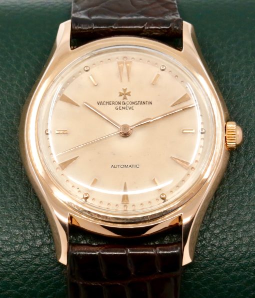 Vacheron Constantin Vintage Wristwatch in 18ct Rose Gold, Ivory Index ...