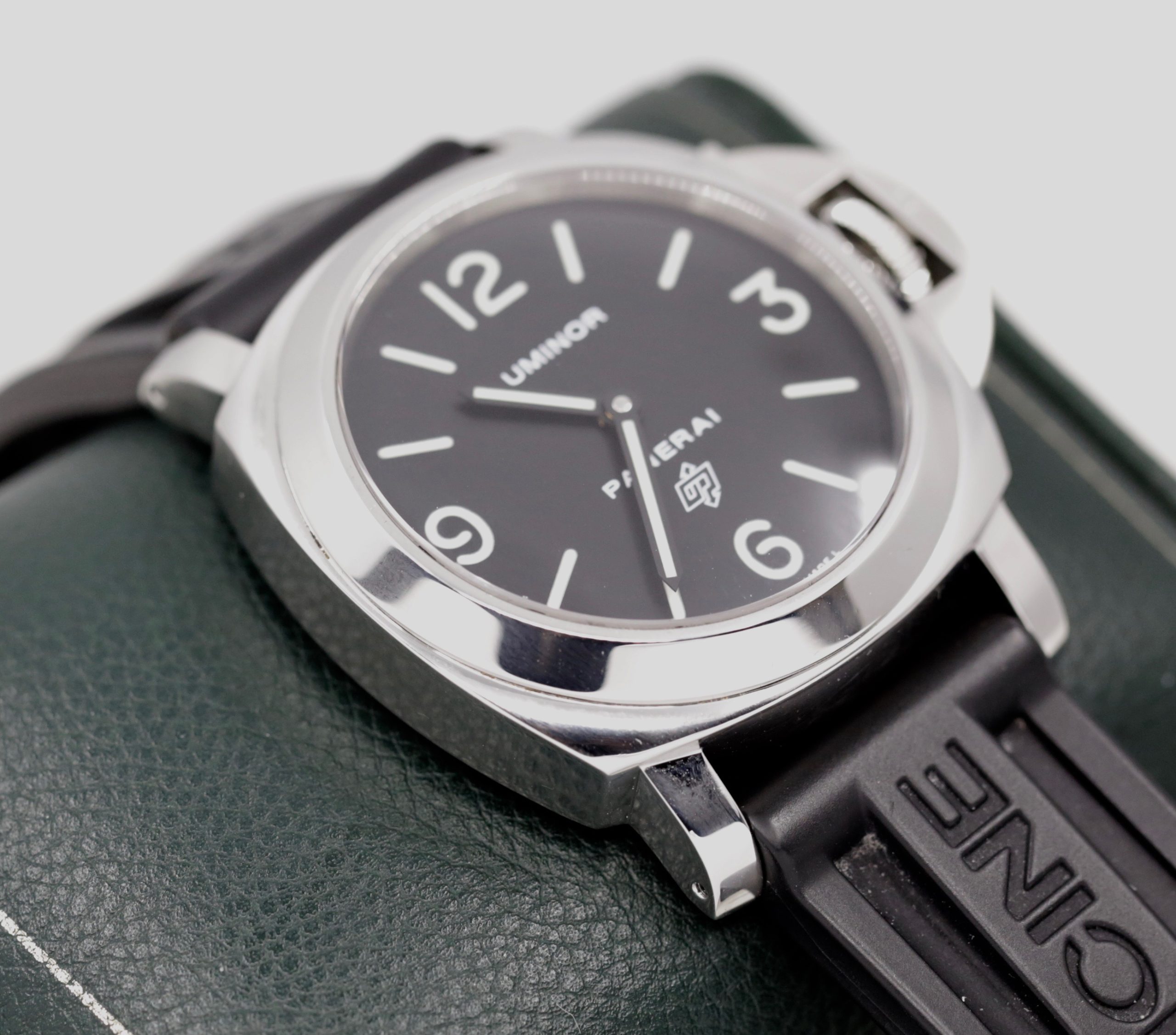 Panerai Luminor Base Logo, 44mm Stainless Steel Case, Black Index ...