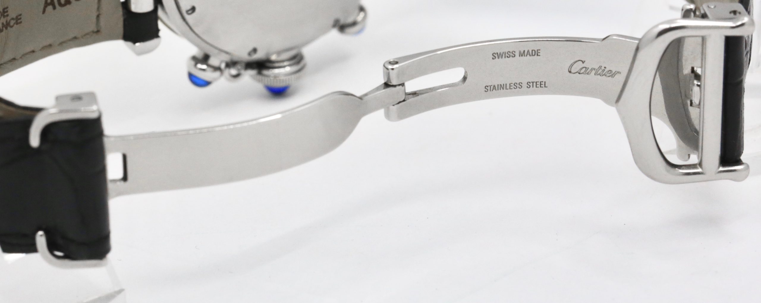 Cartier Pasha Quartz Dive / Chronograph 38mm in stainless steel and ...