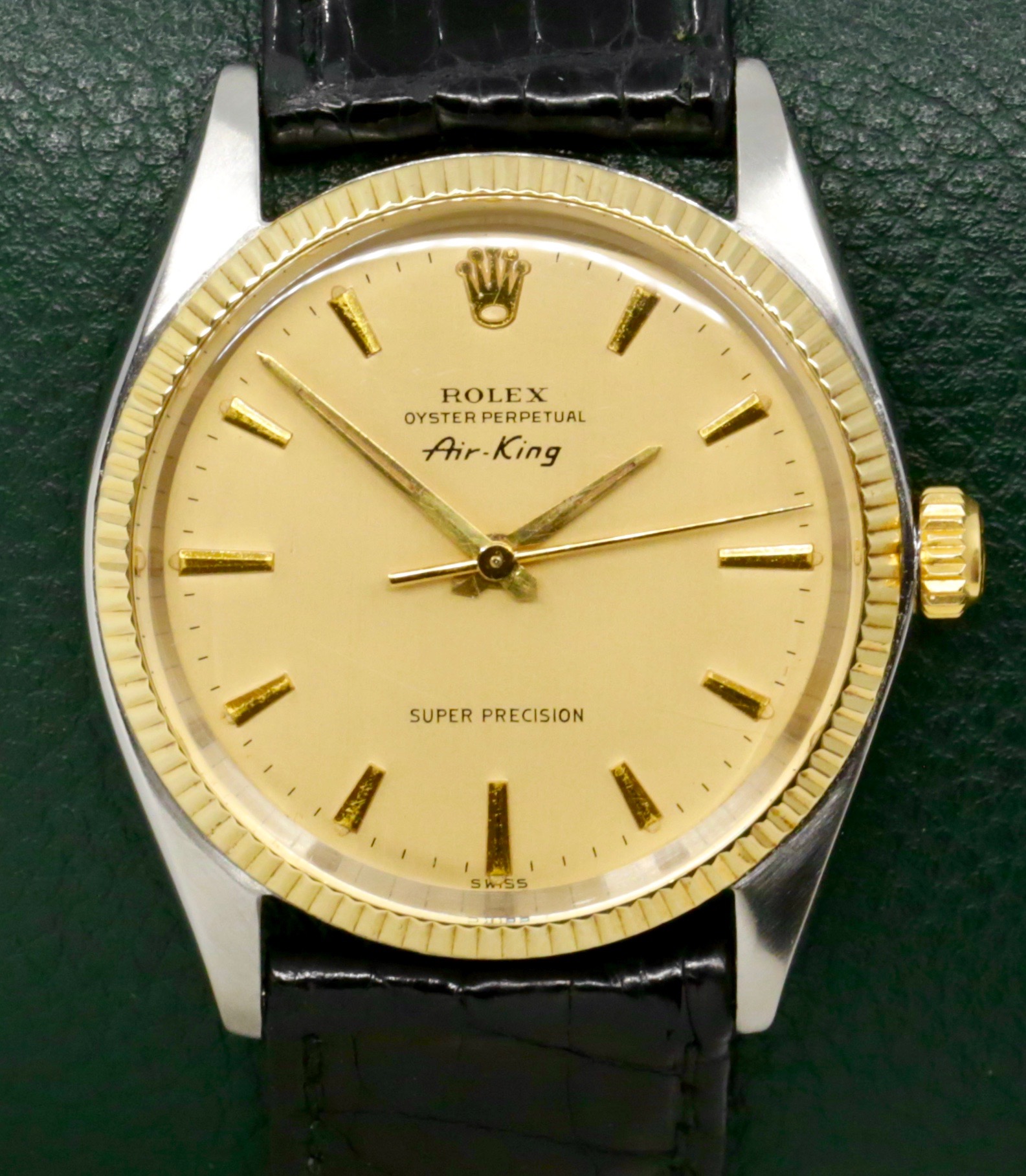 Rolex Oyster Perpetual Air-King Case reference: 1003, Ca 1964 stainless ...