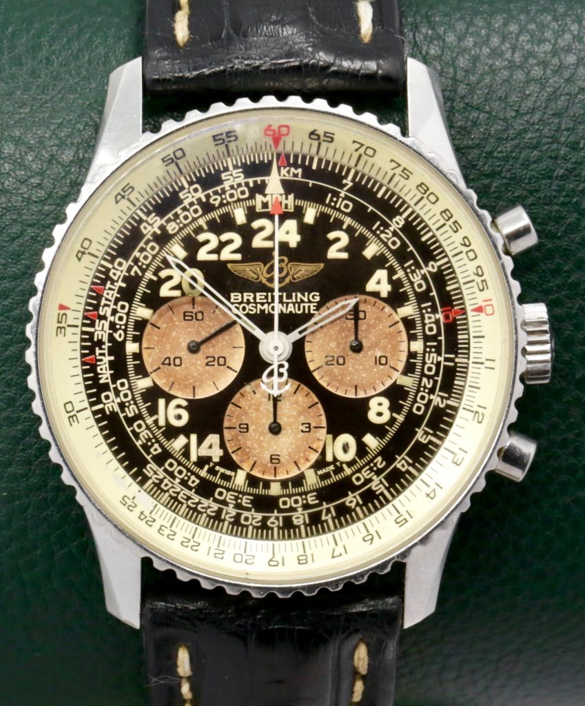 Breitling Navitimer Cosmonaute 24HR in stainless steel, slide rule ...