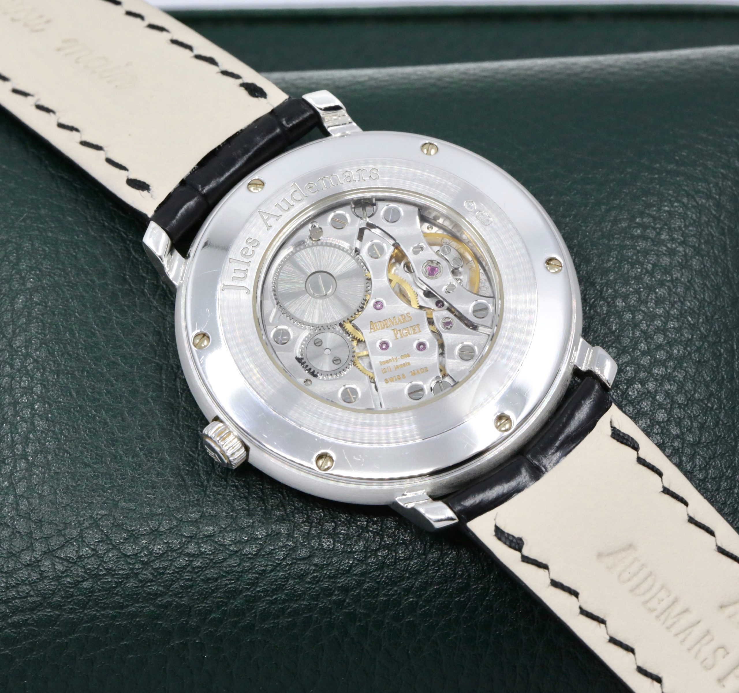 Audemars Piguet Jules Audemars in 18ct White Gold, Silver Dial with ...
