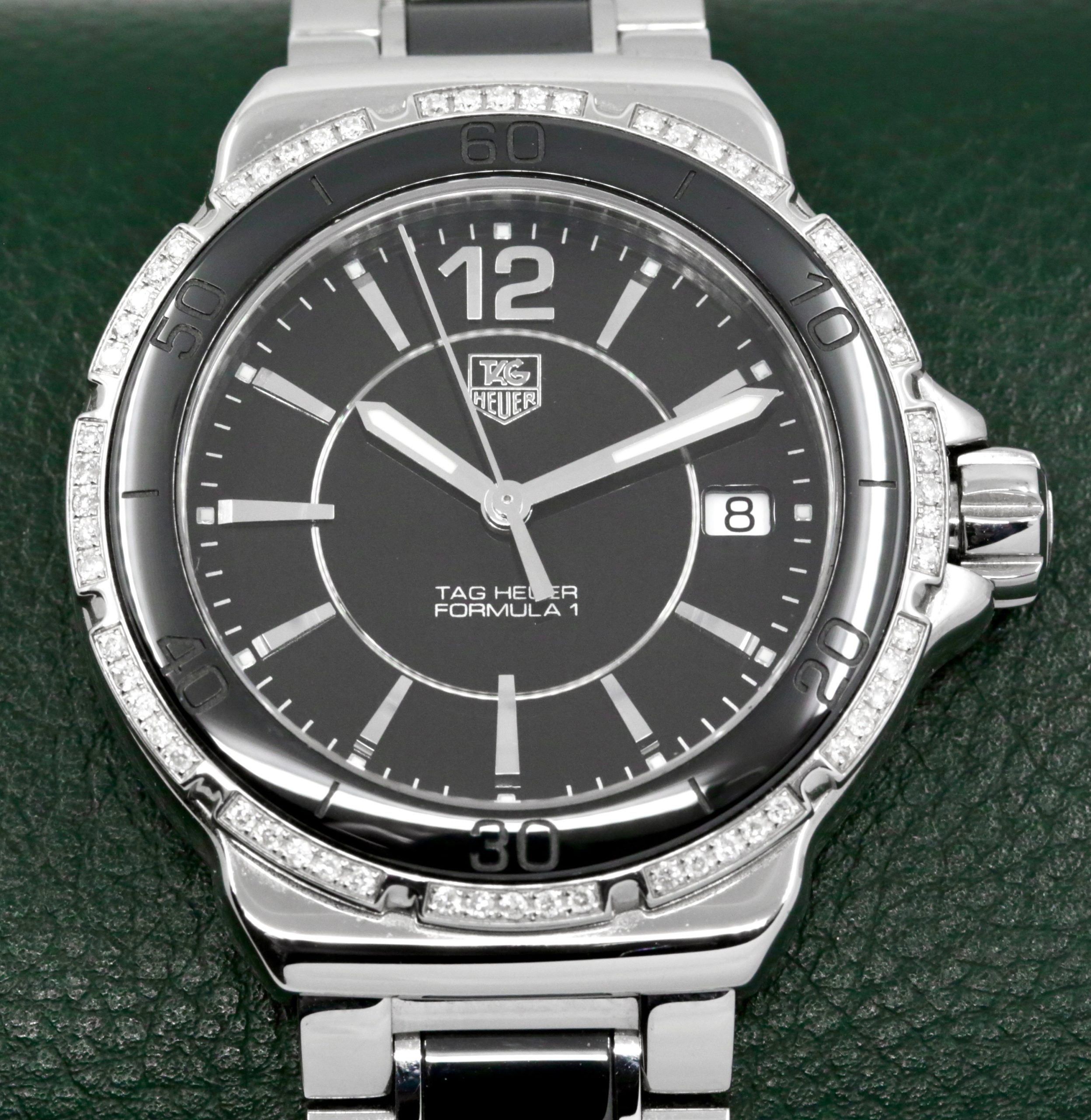 TAG Heuer Formula 1, 37mm, in Stainless Steel with Black Ceramic Bezel ...